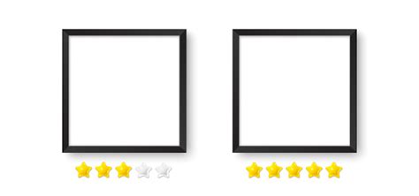 사진 프레임 사실적인 정사각형 블랙 프레임 모형 디자인을 위한 빈 프레임 그림에 대 한 템플릿입니다 벡터 3차원 형태에 대한 스톡 벡터 아트 및 기타 이미지 Istock