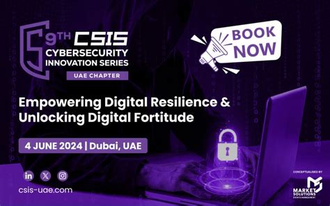 Cybersecurityinnovation Csis2024 Savethedate Digitaldefense… Cybersecurity Innovation