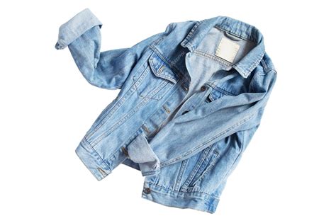 Premium Photo Denim Jacet Isolated