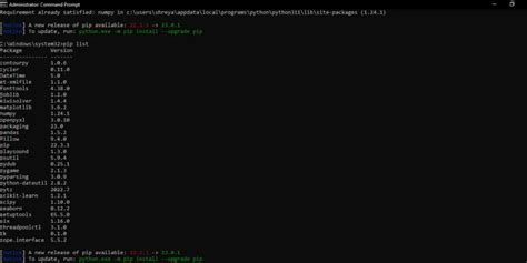 Test If Python Module Installed