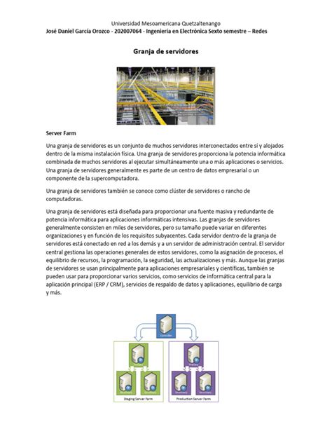 granja de servidores pdf red mundial internet y web