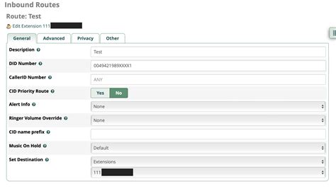 Specific Inbound Routes Wont Work What Am I Missing Configuration Freepbx Community Forums
