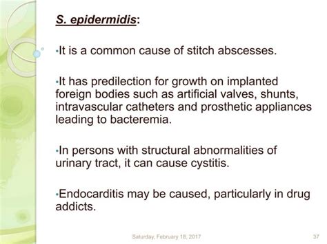 Laboratory Diagnosis Of Staphylococcus Pptx Infectious Diseases