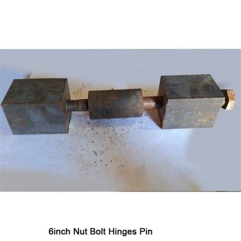 Polished 6inch Nut Bolt Hinges Pin Size 6 Inch H At ₹ 77kg In Ludhiana