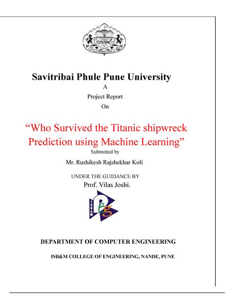 ML Project NAAAAAAAAAAAAAAAAAAAAAAAAAAAAAAAAAaaa Savitribai Phule Pune University A Project