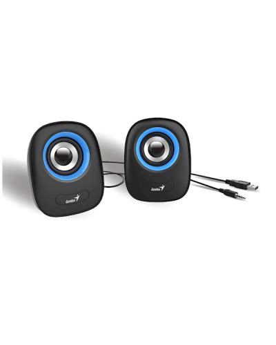 დინამიკები Sp Q160 Genius Stereo Usb Powered Speakers Blue