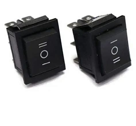 Dpdt Center Off Rocker Switch Three Position Center Off At ₹ 38piece In New Delhi
