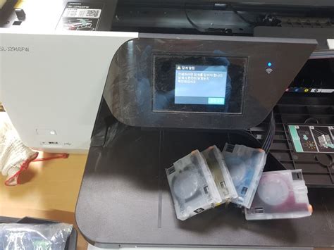 삼성무한잉크칼라프린터 복합기 수리전문점 프린텍울산입니다 언양 건설현장 사무실복합기 수리 네이버 블로그