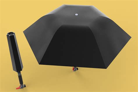 Multifunction Handle Air Pump Umbrella Inflator Bike Compact 3d Model