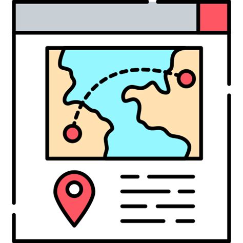 Tracking App Generic Outline Color Icon