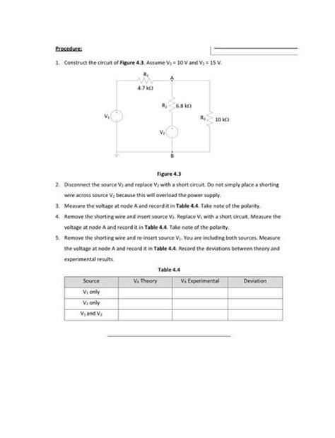 Solved Construct The Circuit Of Figure Assume V Chegg