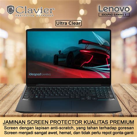 Jual Screen Protector Anti Gores Lenovo Ideapad Gaming I Clear Bening Anti Glare Minyak