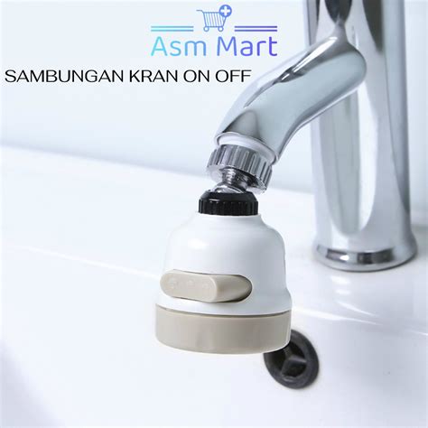 Jual Asm Sambungan Keran Air Turbo Sambungan Kran Air On Off Sambungan Kran Wastafel Cuci
