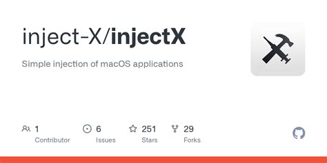 Github Inject Xinjectx Simple Injection Of Macos Applications