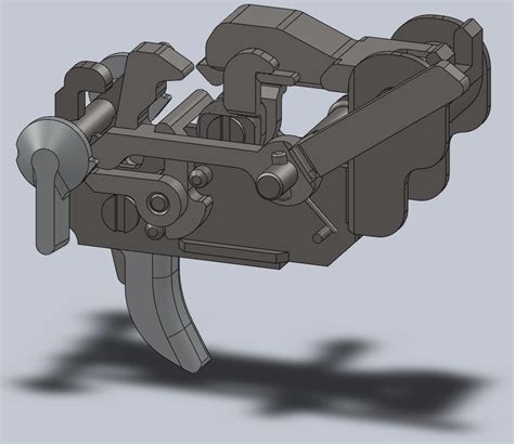 Assault Rifle Trigger Assembly By GundamGPO On DeviantArt