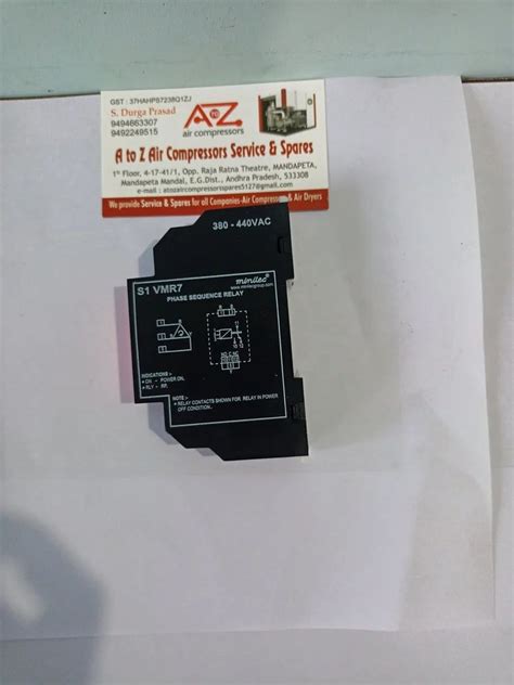 3 Phase Sequence Relay At Best Price In Mandapeta By A To Z Air