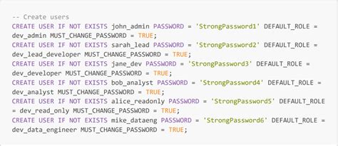Securing Your Snowflake Development Environment With Rbac
