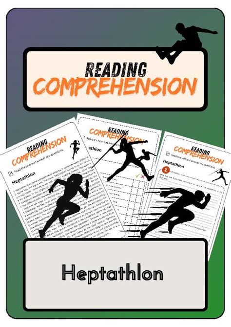 Reading Comprehension Heptathlon Solutions By Learnplanet Tpt