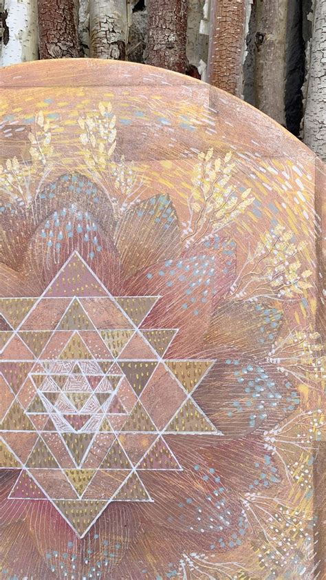 Нежная Шри Янтра Gentle Sri Yantra Tata Mandala Тата Мандала