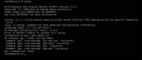 Linux 下运行grads 报错 Unable To Connect To X Server服务器 Csdn问答