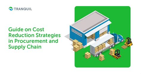 Cost Reduction Strategies In Procurement Tranquil