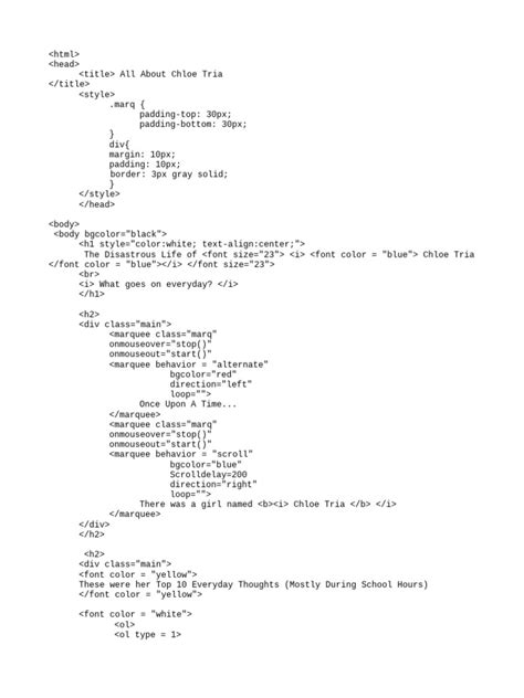 My First Web Page Pdf