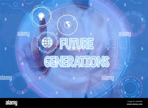 Sign Displaying Future Generations Business Idea Generations To Come