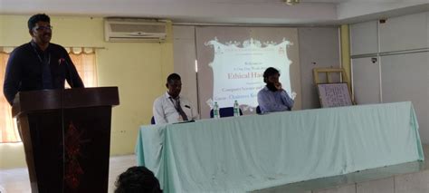 one day workshop on ethical hacking anurag engineering college