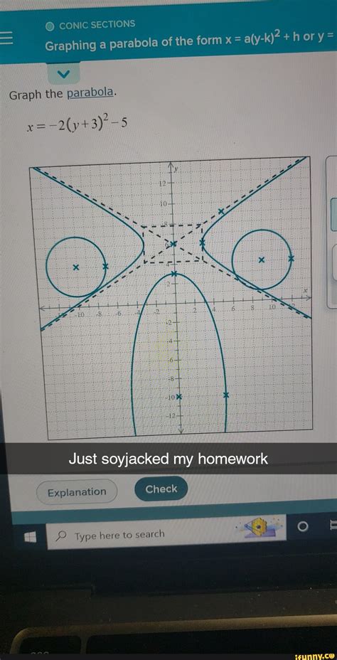 Conic Sections Graphing Parabola Of The Form Aty Hory Graph The
