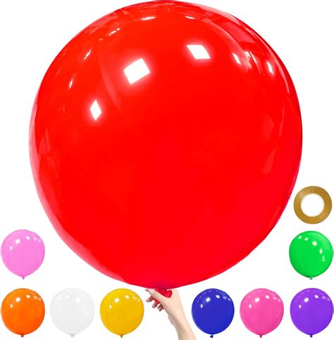 9pcs Big 36 Inch Balloons Assroted Giant Balloons Latex Balloons