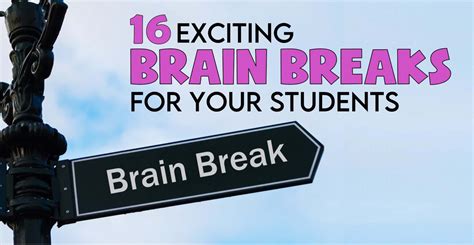 16 Exciting Brain Breaks For Elementary Students Around The Kampfire