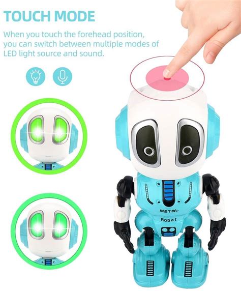 Interactive Voice Robot Intelligent Recording Alloy Gesture Touch Talking Robot Mini Electronic