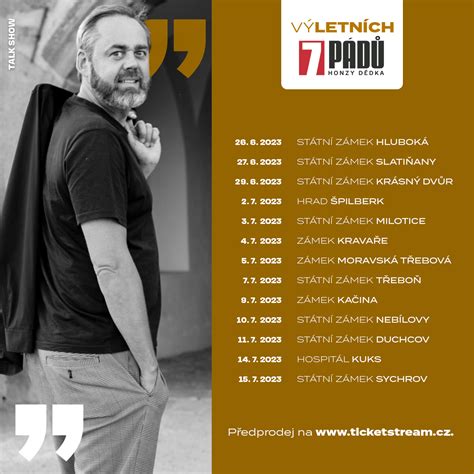 V Letn Ch P D Honzy D Dka Vstupenky Ticketstream