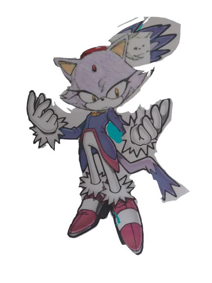 Sonic Rush Blaze The Cat Artwork 1 Edit 1 By Williamsonic2005 On Deviantart