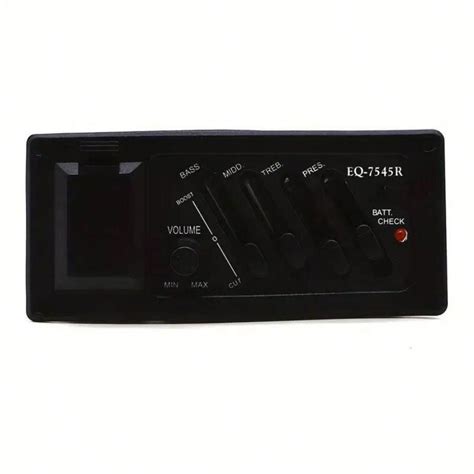 Upgrade Your Acoustic Guitar With This 4 Band Pickup Eq Preamp
