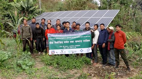 Solar Mini Grid For Rural Electrification In Nepal Ekoenergy Ecolabel