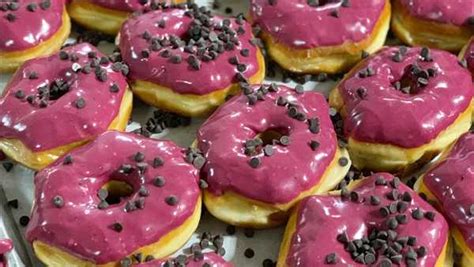 Graeters Black Raspberry Chocolate Chip Doughnut Returns