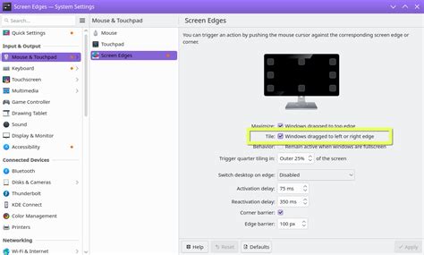 How To Disable Window Snapping Help Kde Discuss