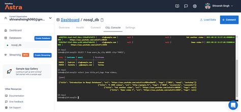 HW Issue Datastaxdevs Workshop Introduction To Nosql GitHub