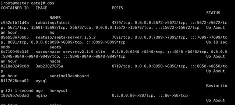 Docker部署的mysql由于突然断电一直处于 Restarting状态docker Mysql Restarting 2 Csdn博客