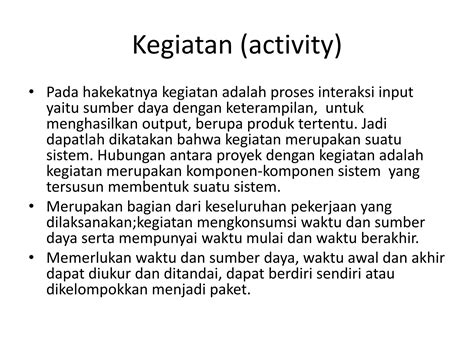 CPM Network Planning CPM Manajemen Proyek PPTX