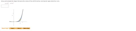Solved Set Up And Evaluate The Integral That Gives The