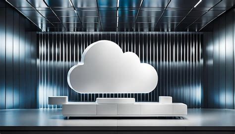 cloud technology and serverless computing premium ai generated image