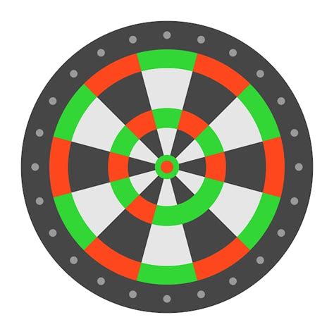 Premium Vector Dart Board Icon