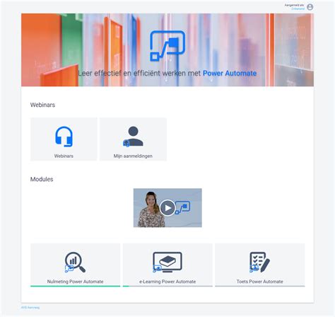 Aegolius Webinar Power Automate