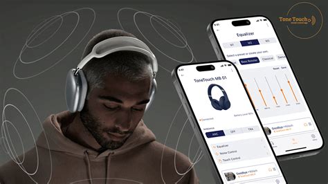 Tonetouch Headphone Sound Control App Ui Design On Behance