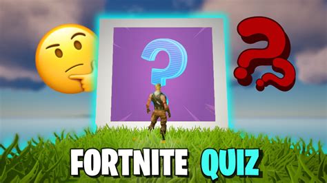 Fortnite Quiz 🧠 Bartito Fortnite Creative Map Code