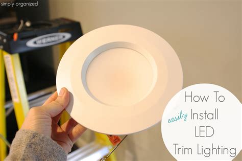 Home Improvement Easy DIY How To Install LED Trim Lighting