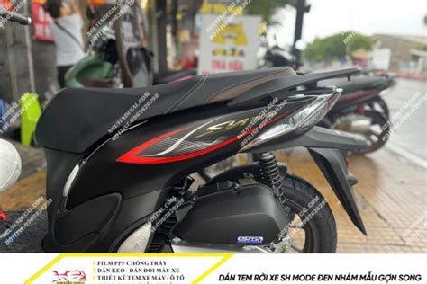 Tem Xe Sh Mode Nguy N Decal Chuy N D N Keo Xe Design Tem Xe Decal Tem Xe Nguy N Decal