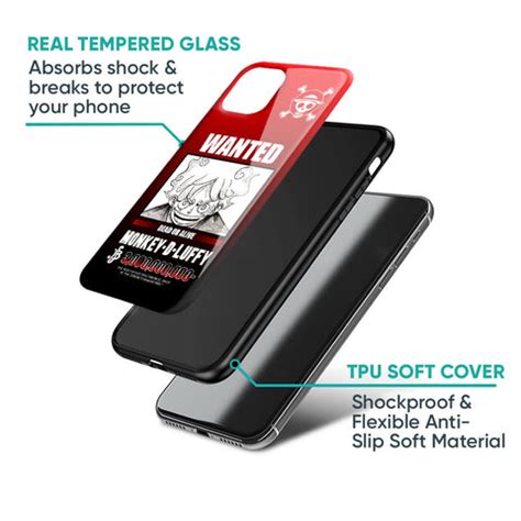 Luffy Wanted Iphone 15 Pro Max Glass Back Cover Flat 35 Off On